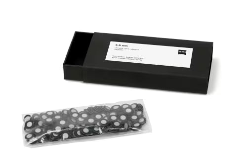 Reference point markers - Stable, High and Temp uncoded, white 0.4mm ...