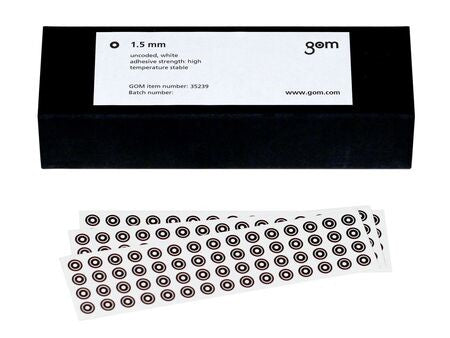 Reference point markers - Medium uncoded, white 1.5mm - Medium Uncoded ...