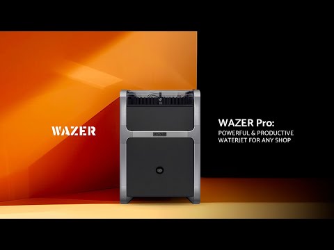 WAZER Pro Desktop Waterjet Cutter for Precision Cutting Applications