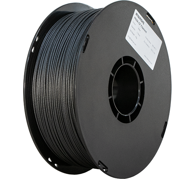 INTAMSYS PEEK-CF 1.75mm Black: Carbon Fiber-Infused PEEK Filament